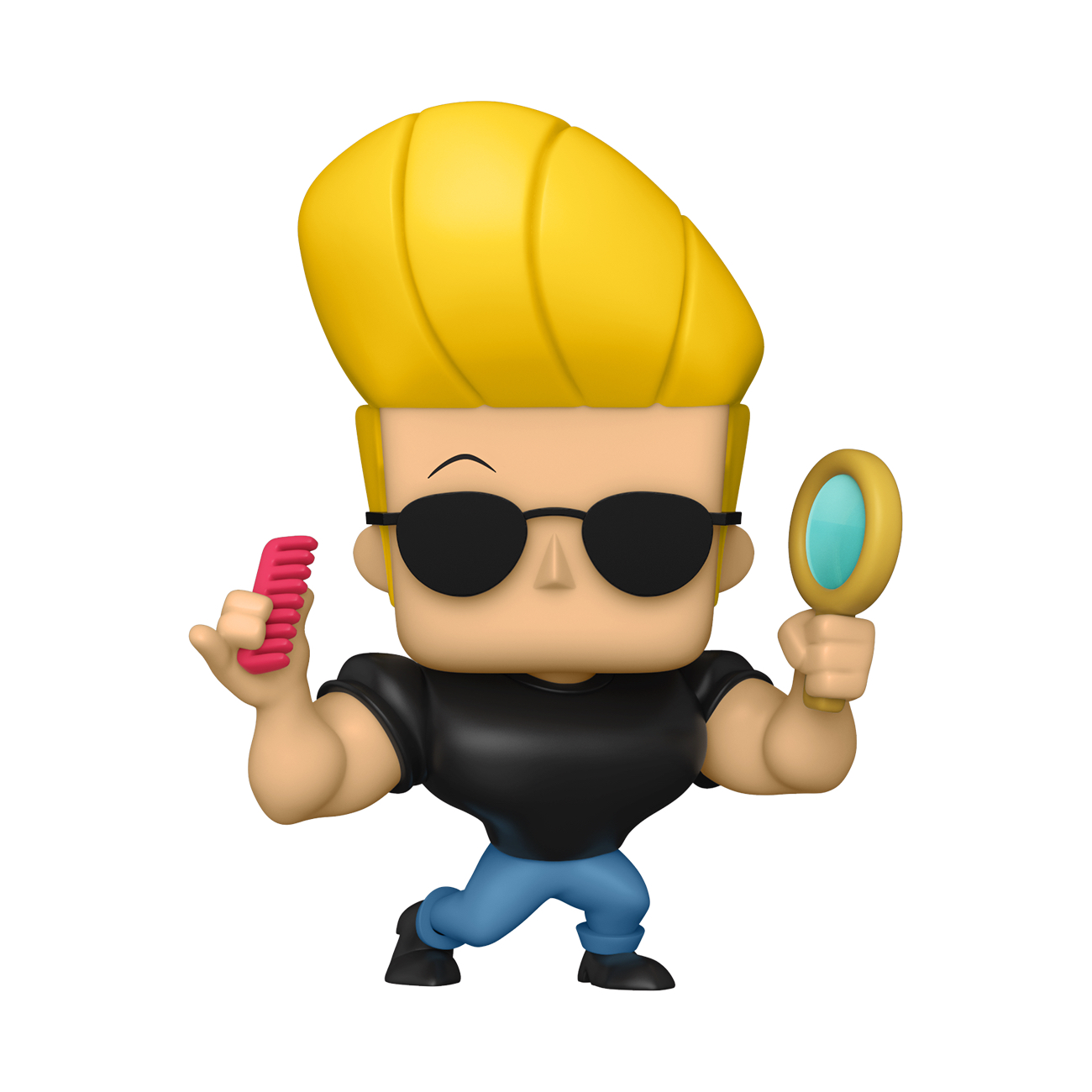 Pop! Animation: Johnny Bravo- Johnny w/Mirror & Comb | Universo Funko ...