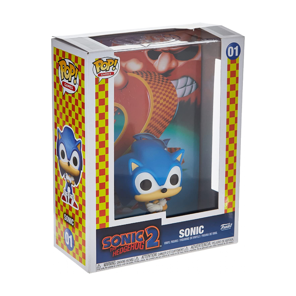 Pop! Game Cover: Sonic- Sonic The Hedgehog 2 Ex | Universo Funko ...