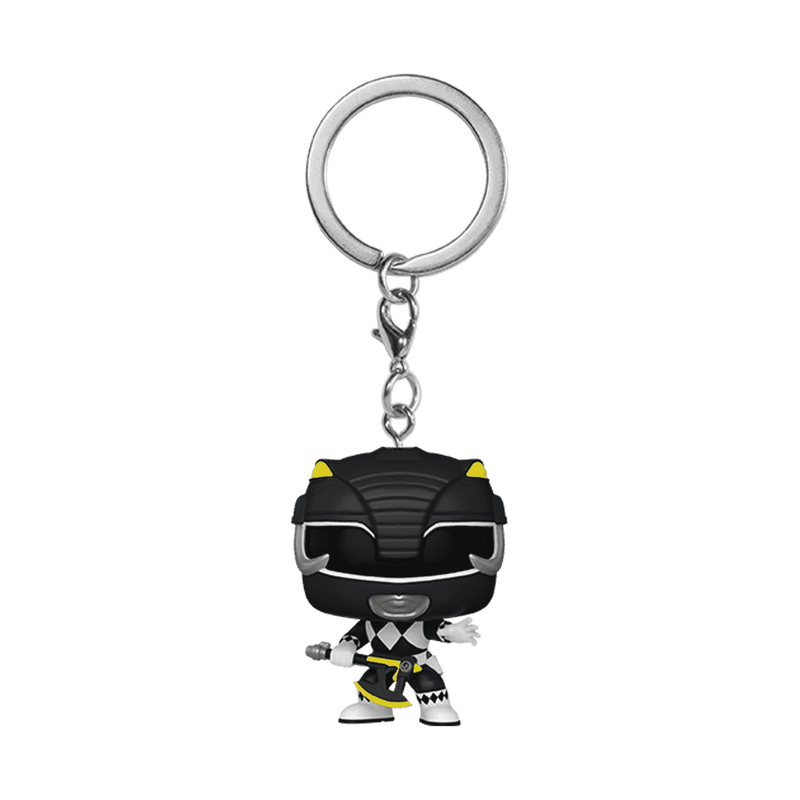 Pop! Keychain: Mighty Morphin Power Rangers 30th - Black Ranger ...