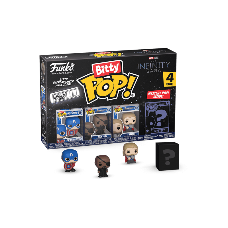 Bitty Pop! Marvel Infinity Saga 4 Pack | Universo Funko, Planeta de ...