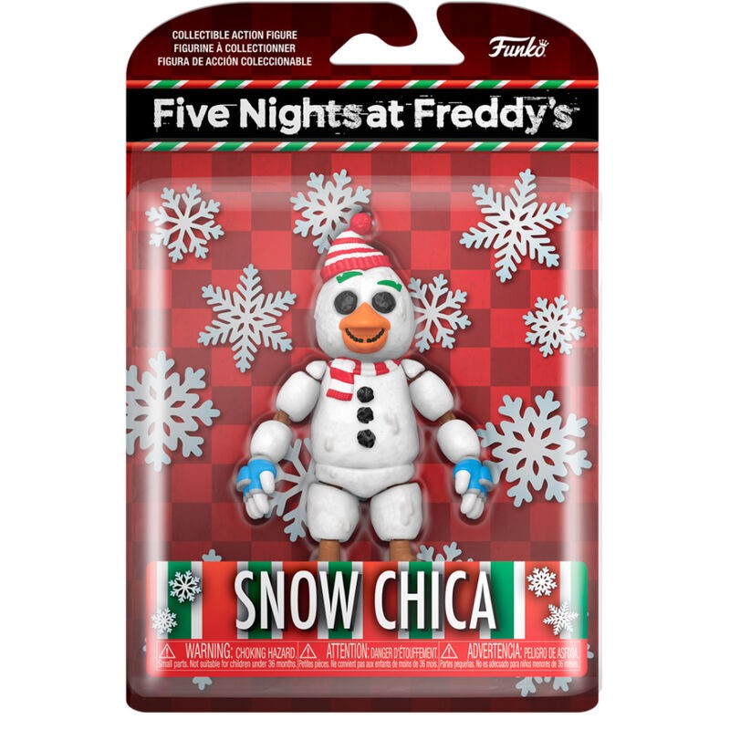 Action Figure: Five Night At Freddy's Holiday - Snow Chica | Universo ...