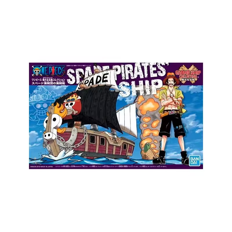 One Piece - Figura Spade Pirates' Ship Model Kit | Universo Funko ...