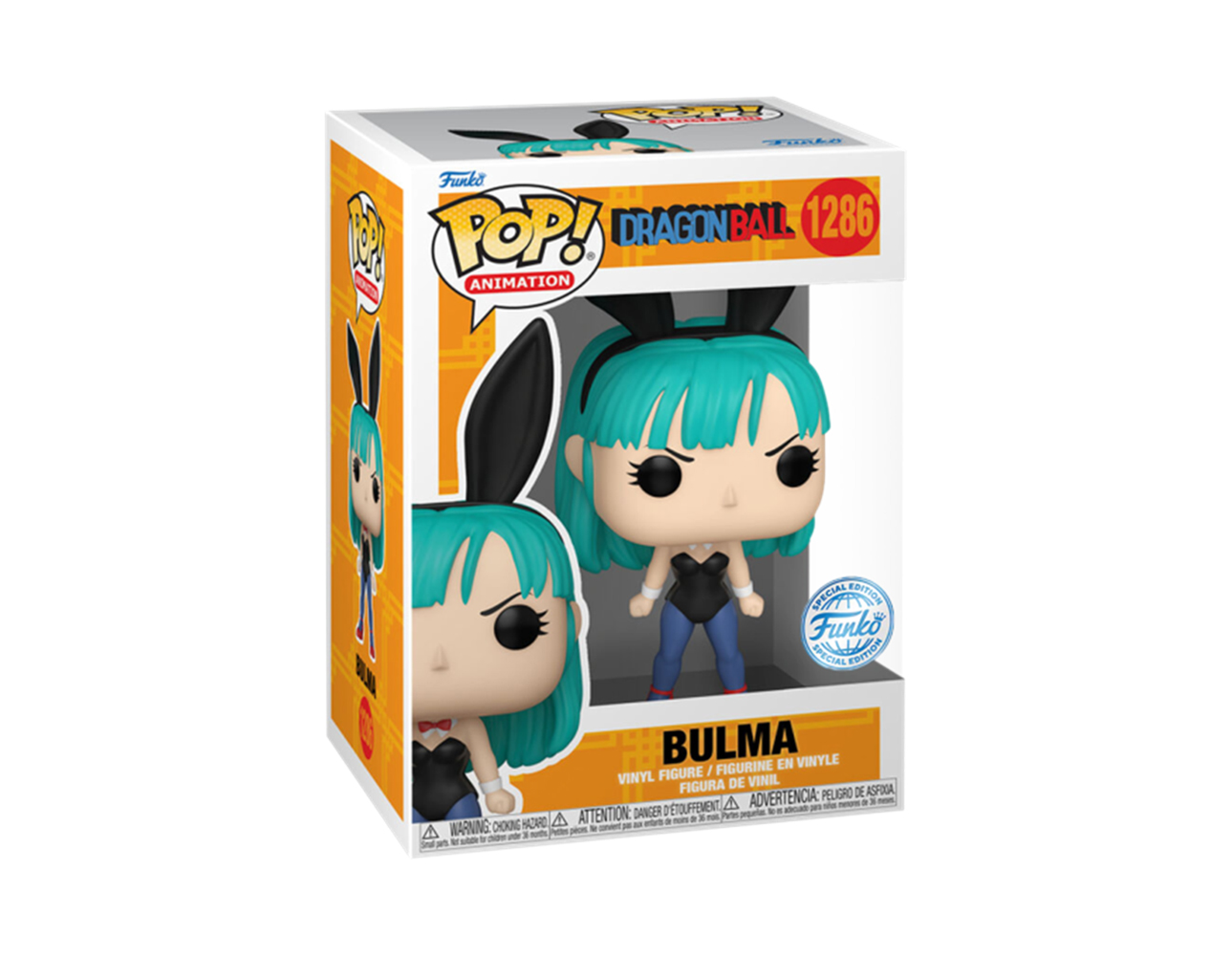 Pop! Animation: Dragon Ball - Bulma (Bunny) | Universo Funko, Planeta ...