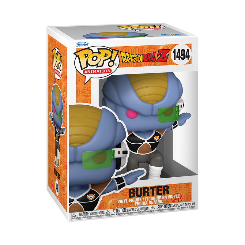 Pop! Animation: Dragon Ball Z S10 - Burter | Universo Funko, Planeta de ...