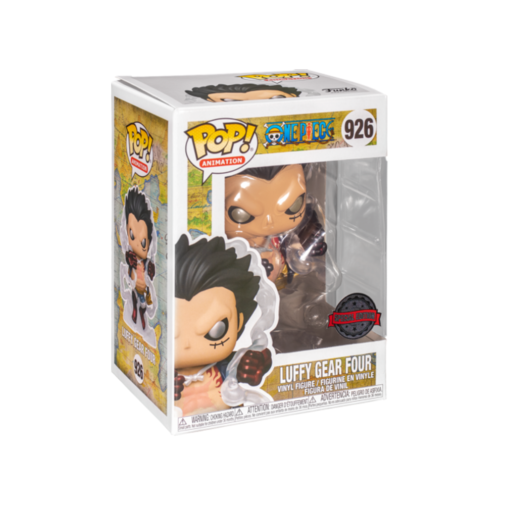 Pop! Animation: One Piece - Luffy Gear 4 (Metallic) Ex | Universo Funko ...