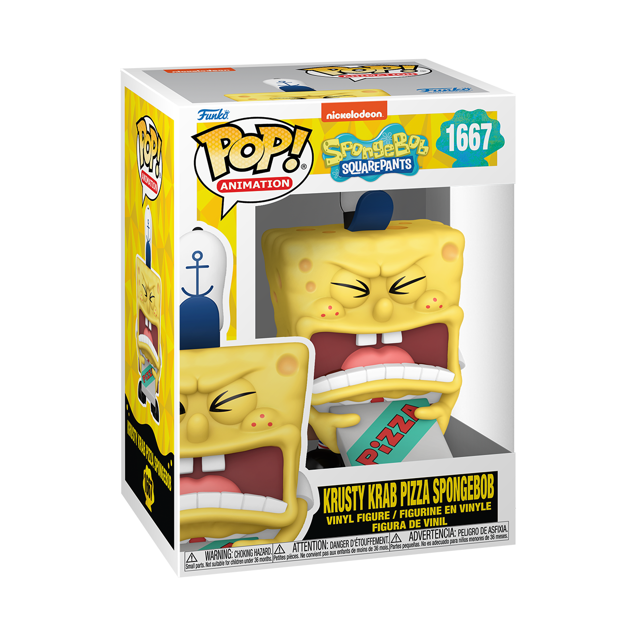Pop! Animation: SpongeBob Squarepants - Krusty Krab Pizza SpongeBob ...