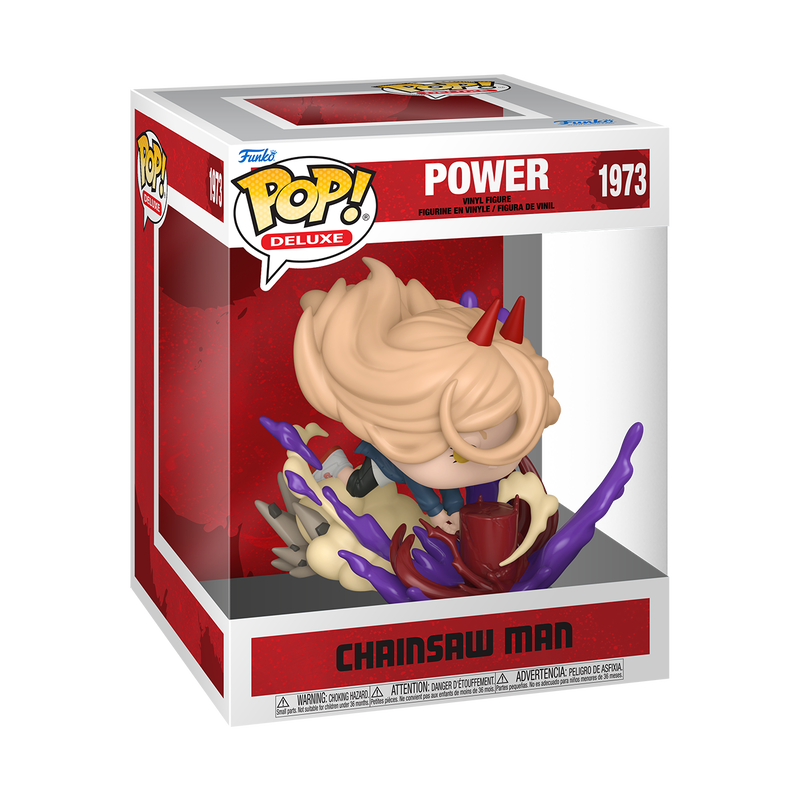 Pop! Deluxe: Chainsaw Man - Power w/ Blood Hammer 6" | Funko Universe ...