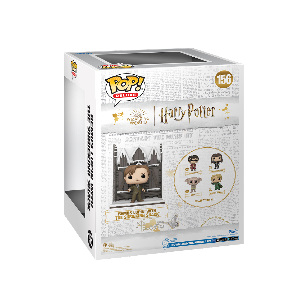 Pop! Deluxe: Harry Potter Hogsmade - Shrieking Shack w/Lupin | Universo ...