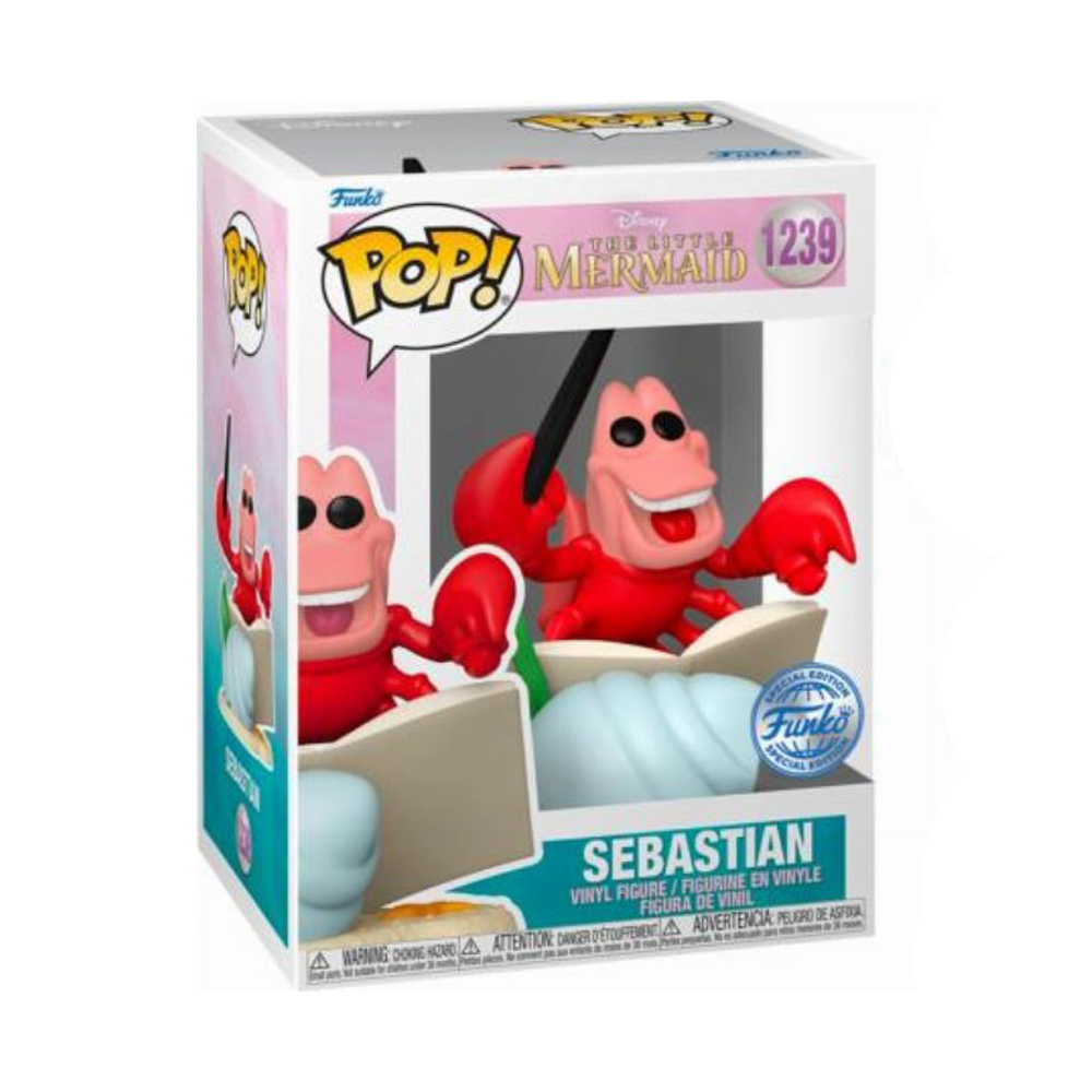 Pop! Disney: The Little Mermaid - Sebastian Ex | Universo Funko ...