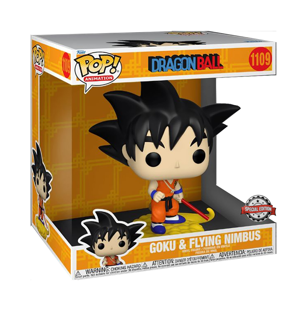 Pop! Jumbo: Dragon Ball - Goku Flying Nimbus 10" Ex | Universo Funko ...