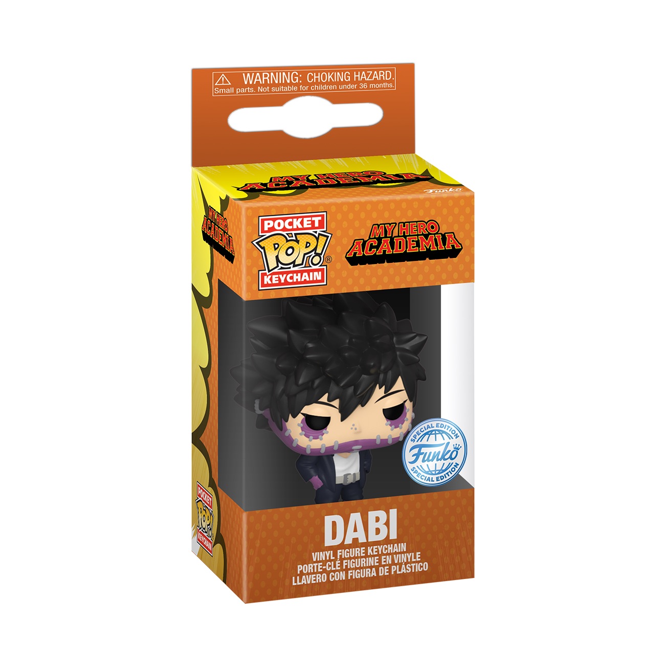 Pop! Keychain: My Hero Academia - Dabi (Hideout) | Funko Universe ...
