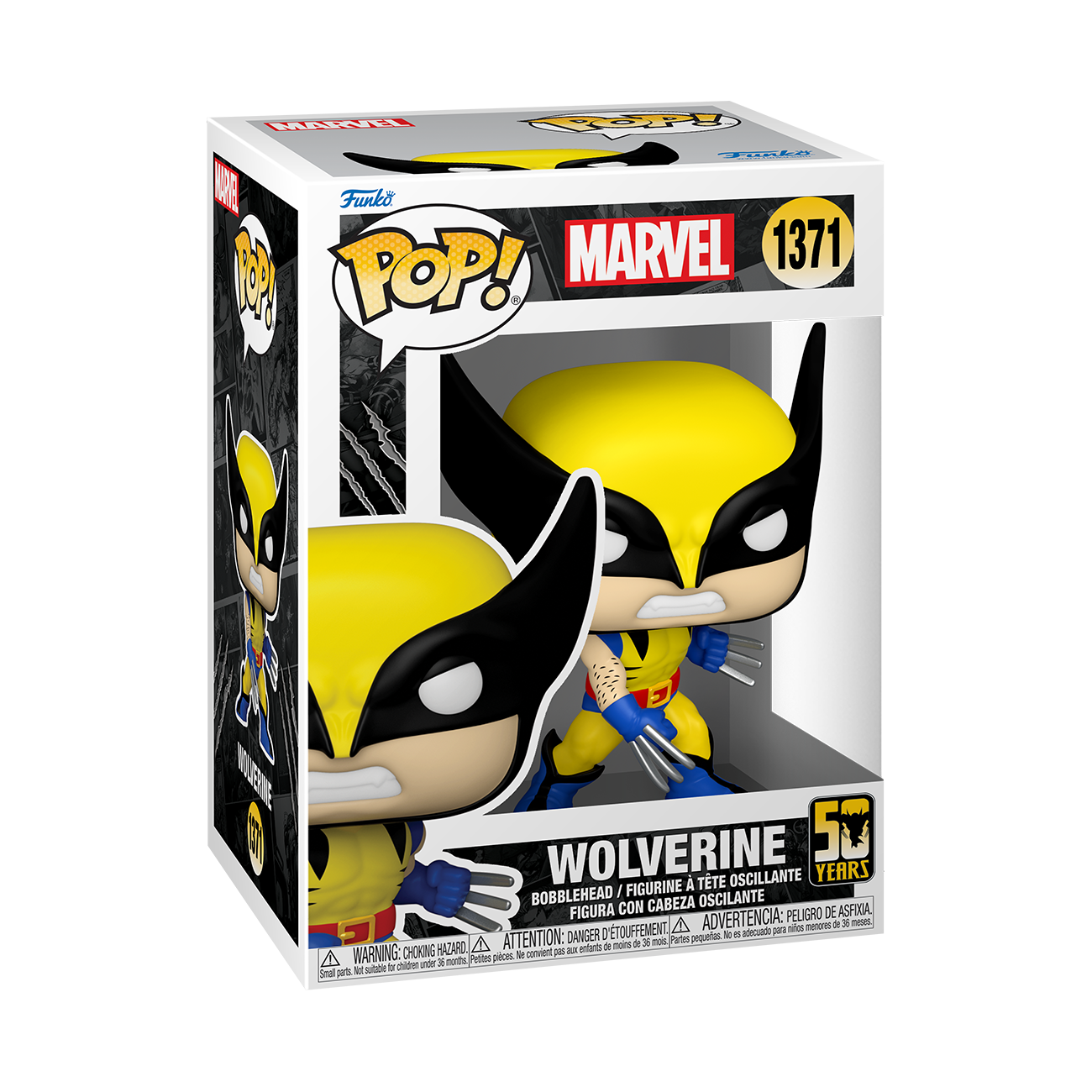 Pop! Marvel: Wolverine 50th - Wolverine (Classic) | Universo Funko ...