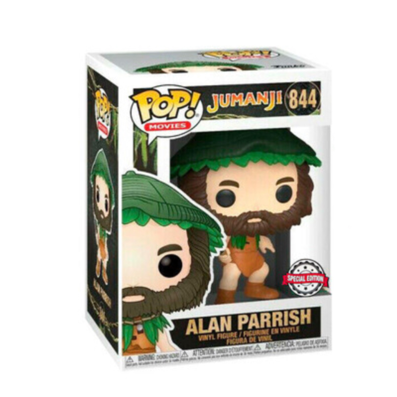 Pop! Movies: Jumanji - Alan Parrish w/Knife Ex | Universo Funko ...