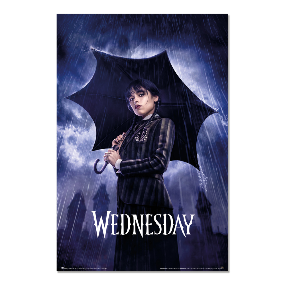 Wednesday: Miércoles - Poster Umbrella | Universo Funko, Planeta de ...